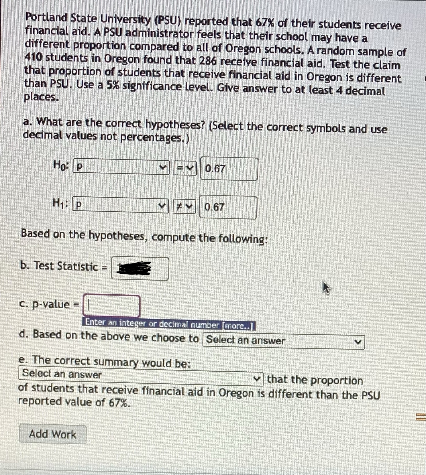 Solved urgent pls help portland State University (PSU) | Chegg.com