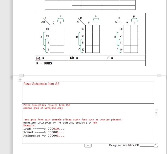 Solved Part 3 Bit-sequence Detector using Mealy | Chegg.com