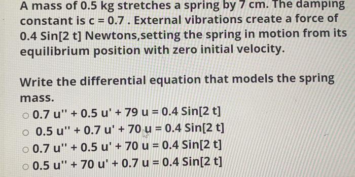 Solved Determining the Stability of Equilibrium Solutions | Chegg.com