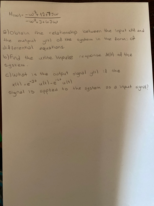 Solved Sory) Nedensel ve kararlı bir LaD ILTI) sistemin | Chegg.com Solved Sory) Nedensel ve kararlı bir LaD ILTI) sistemin | Chegg.com
