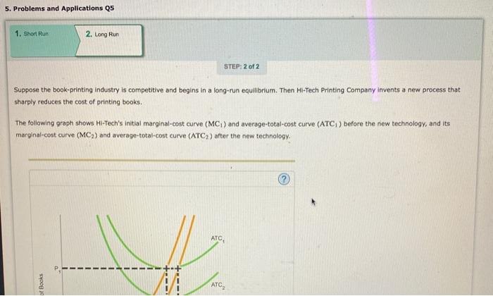 Solved 5. Problems and Applications Q5 1. Short Run 2. Long | Chegg.com