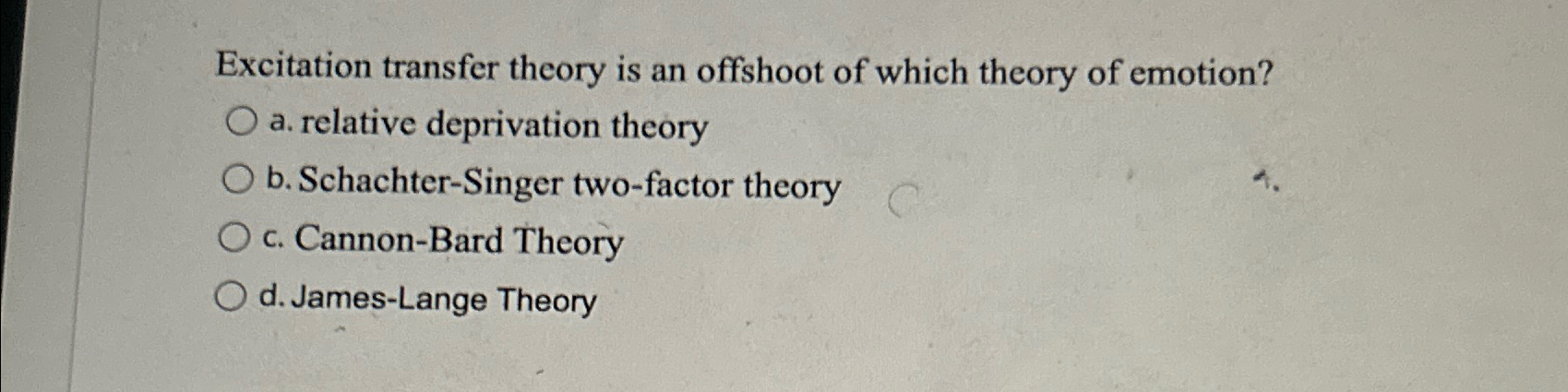 Solved Excitation transfer theory is an offshoot of which | Chegg.com