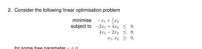 Solved please reformulate the optimisation problem into | Chegg.com