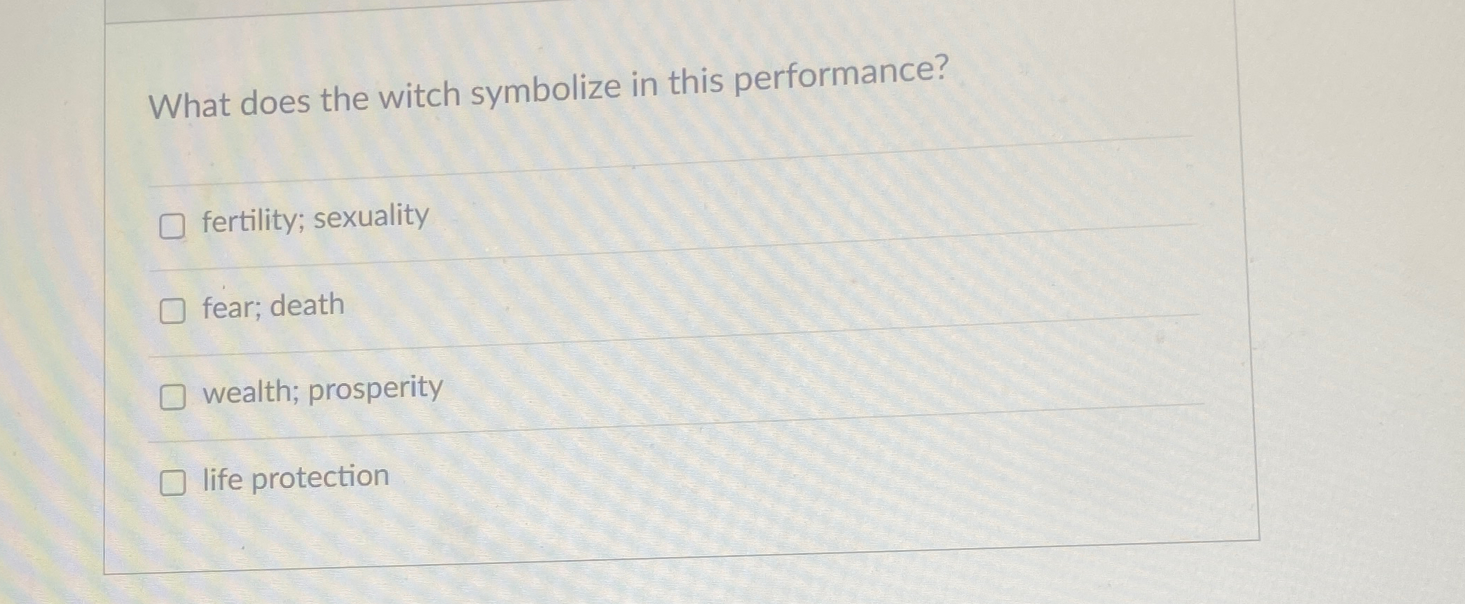 Solved What does the witch symbolize in this | Chegg.com