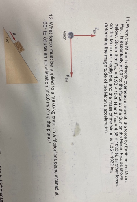 Solved 11. When the Moon is directly overhead at sunset, the | Chegg.com