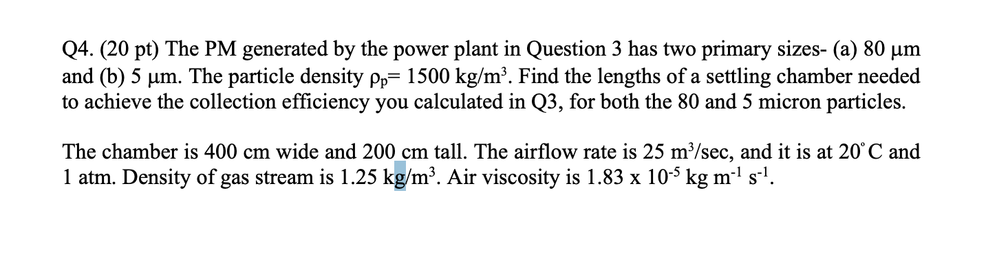 Solved Q4. ( 20 ﻿pt ) ﻿The PM generated by the power plant | Chegg.com