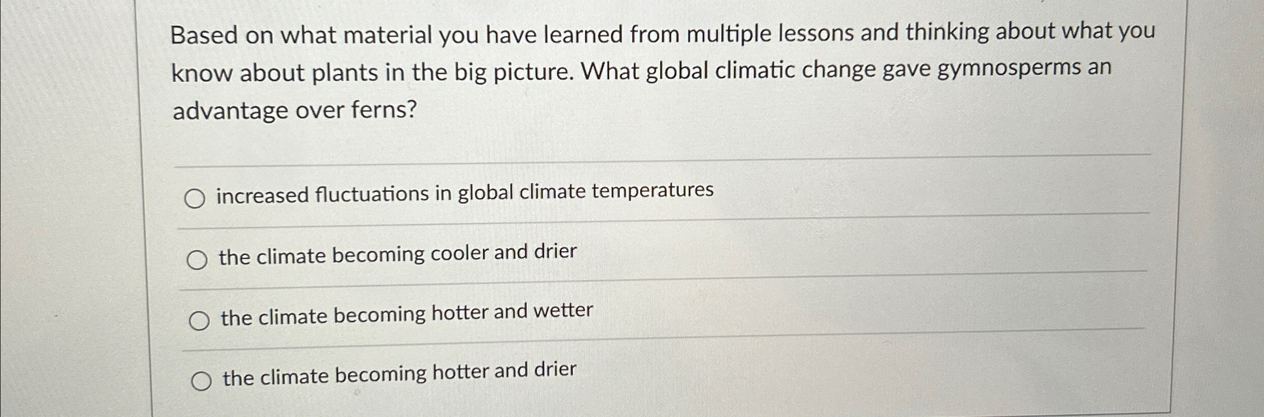 Solved Based on what material you have learned from multiple | Chegg.com