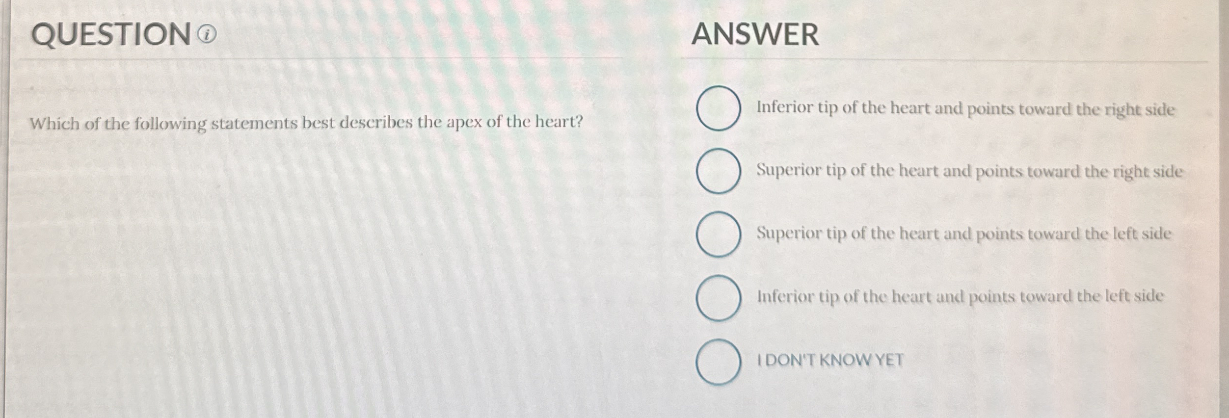 Solved QUESTION (i)Which of the following statements best | Chegg.com