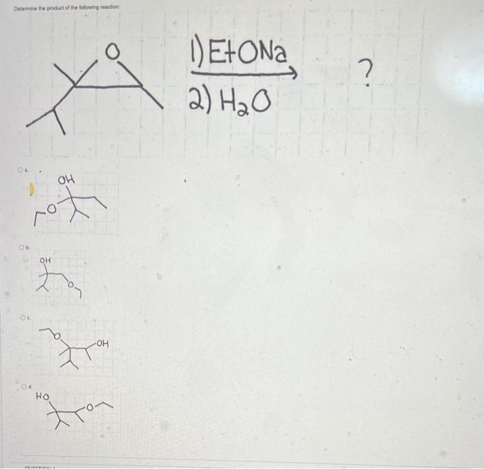 Solved 1) EtONa2H2O | Chegg.com