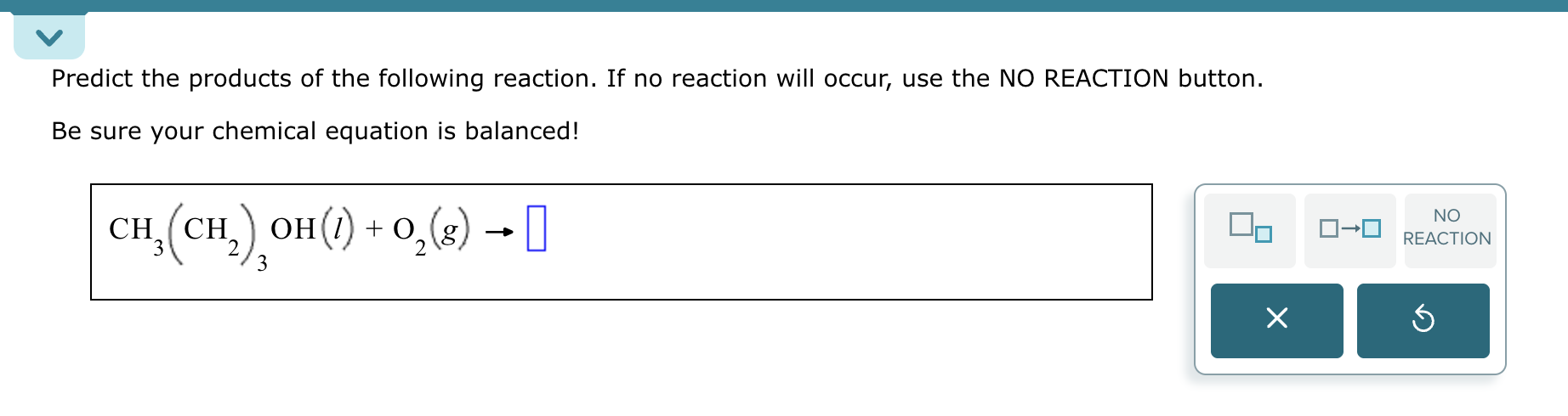 Solved Predicting the products of a combustion reaction | Chegg.com