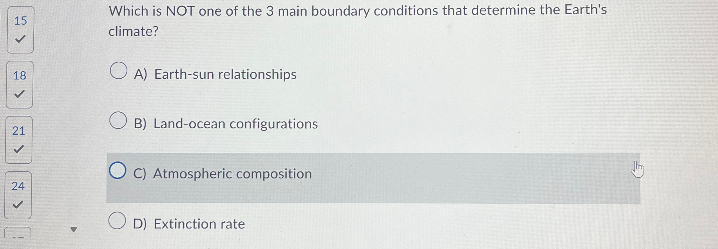 Solved Which is NOT one of the 3 ﻿main boundary conditions | Chegg.com