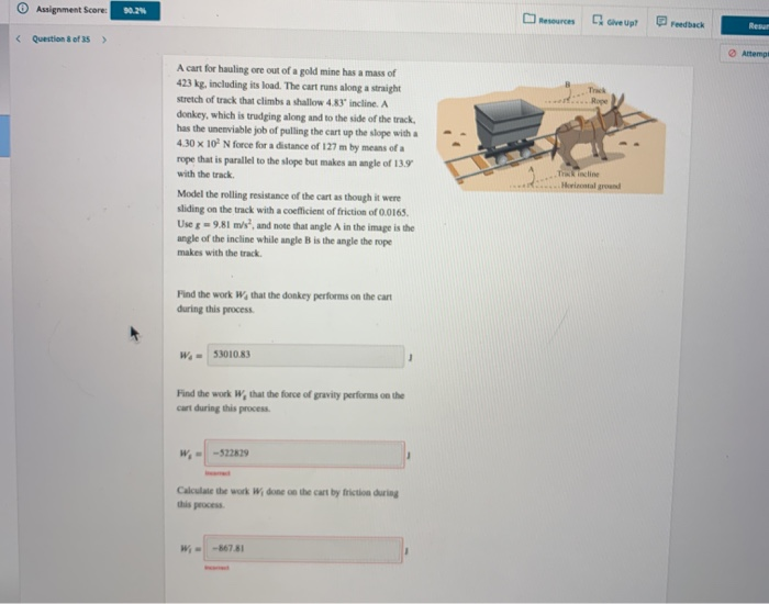 Solved Assignment Score: Resources Give Up! Feedback