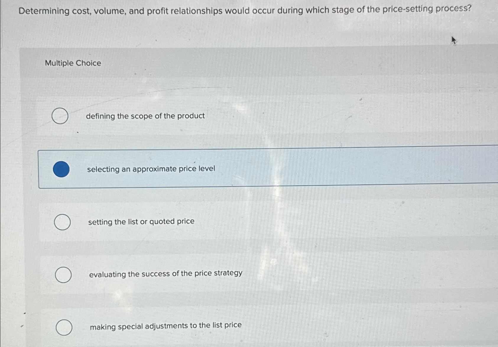 Solved Determining cost, volume, and profit relationships | Chegg.com