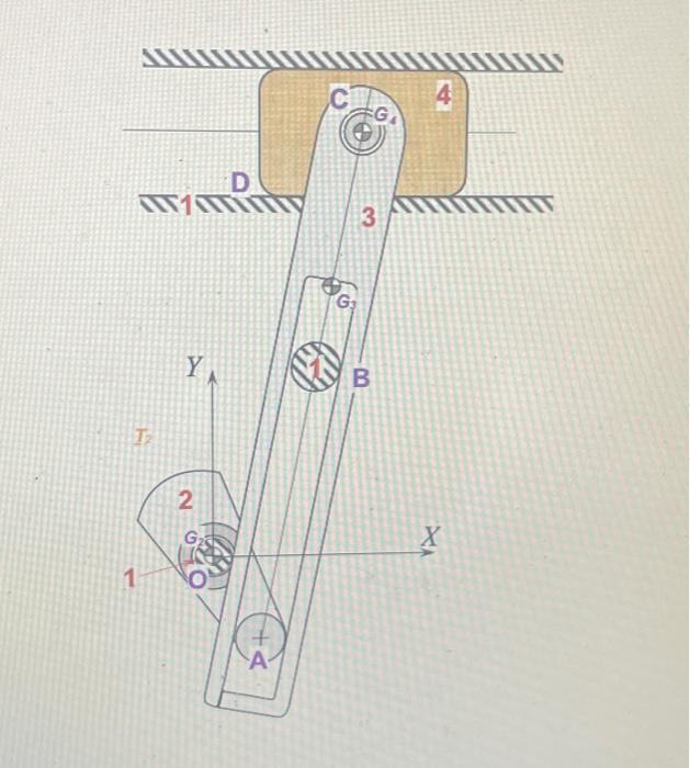 Solved 1. Develop appropriate constraints, Vector Loop | Chegg.com