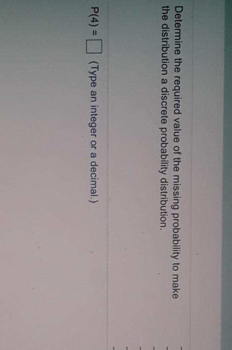 Solved Determine the required value of the missing | Chegg.com