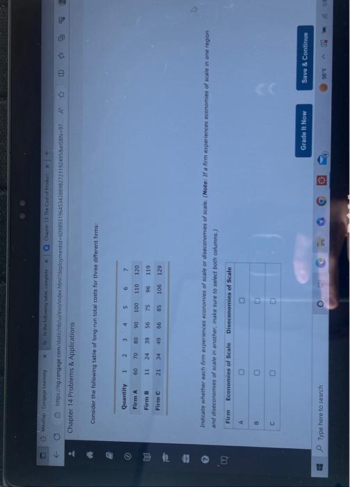 Solved 0 MindTap - Cengage Learning X Q In the following | Chegg.com