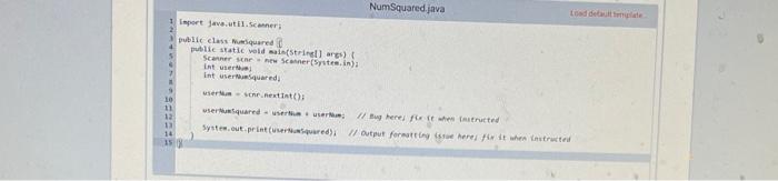 Solved 1. Ieport Javeiut il.5cuner; tesd detanit trupiate: | Chegg.com