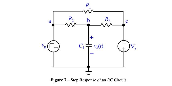Solved Figure 7 - Step Response of an RC CircuitC. Part 3 | Chegg.com