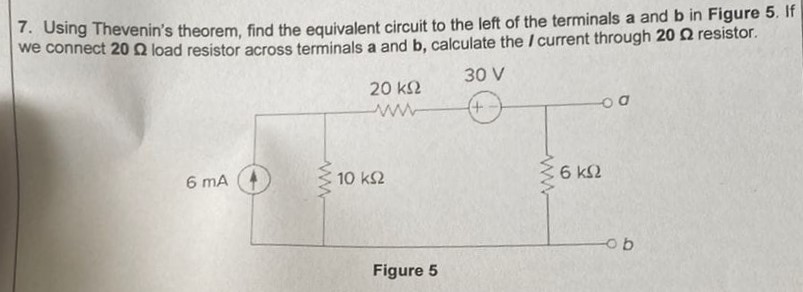 Solved Using Thevenin's theorem, find the equivalent circuit | Chegg.com