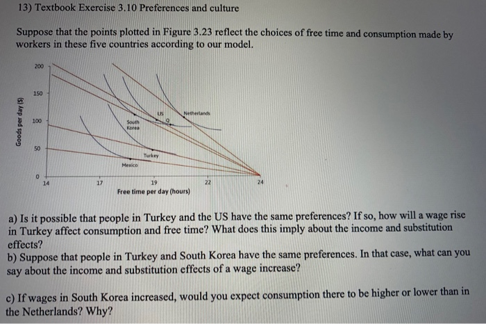 Solved 13) Textbook Exercise 3.10 Preferences and culture | Chegg.com