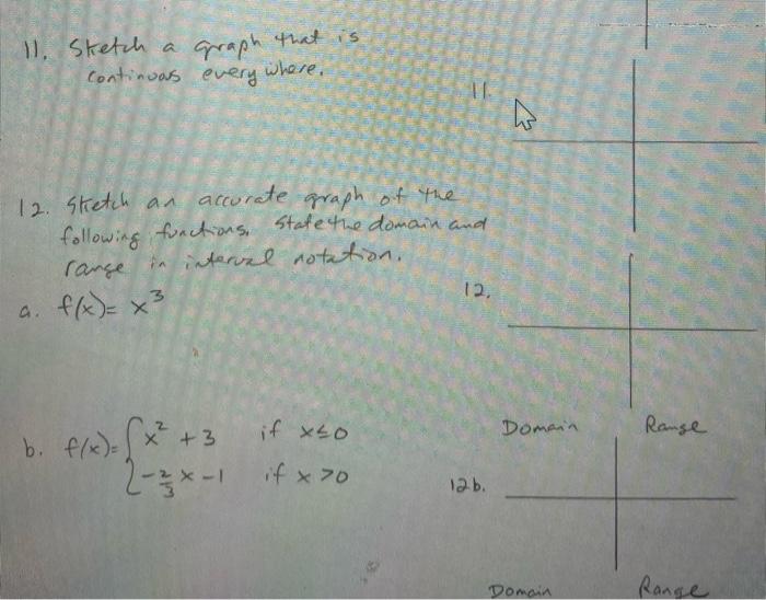 Solved can you help me with 11. and then 12 a and b? I dont | Chegg.com