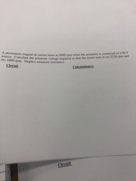 Solved 3. Each pole of a 100 kW, 250 V short-shunt | Chegg.com