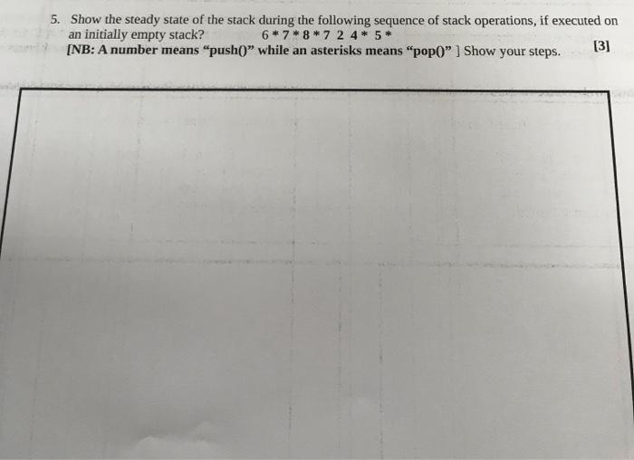 Solved 6. Consider the following sequence of numbers: | Chegg.com