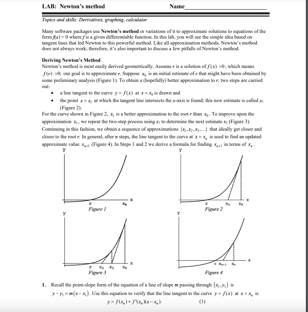 Solved Topics and skills: Derivatives, graphing, | Chegg.com