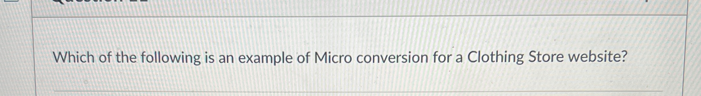 Solved Which of the following is an example of Micro | Chegg.com
