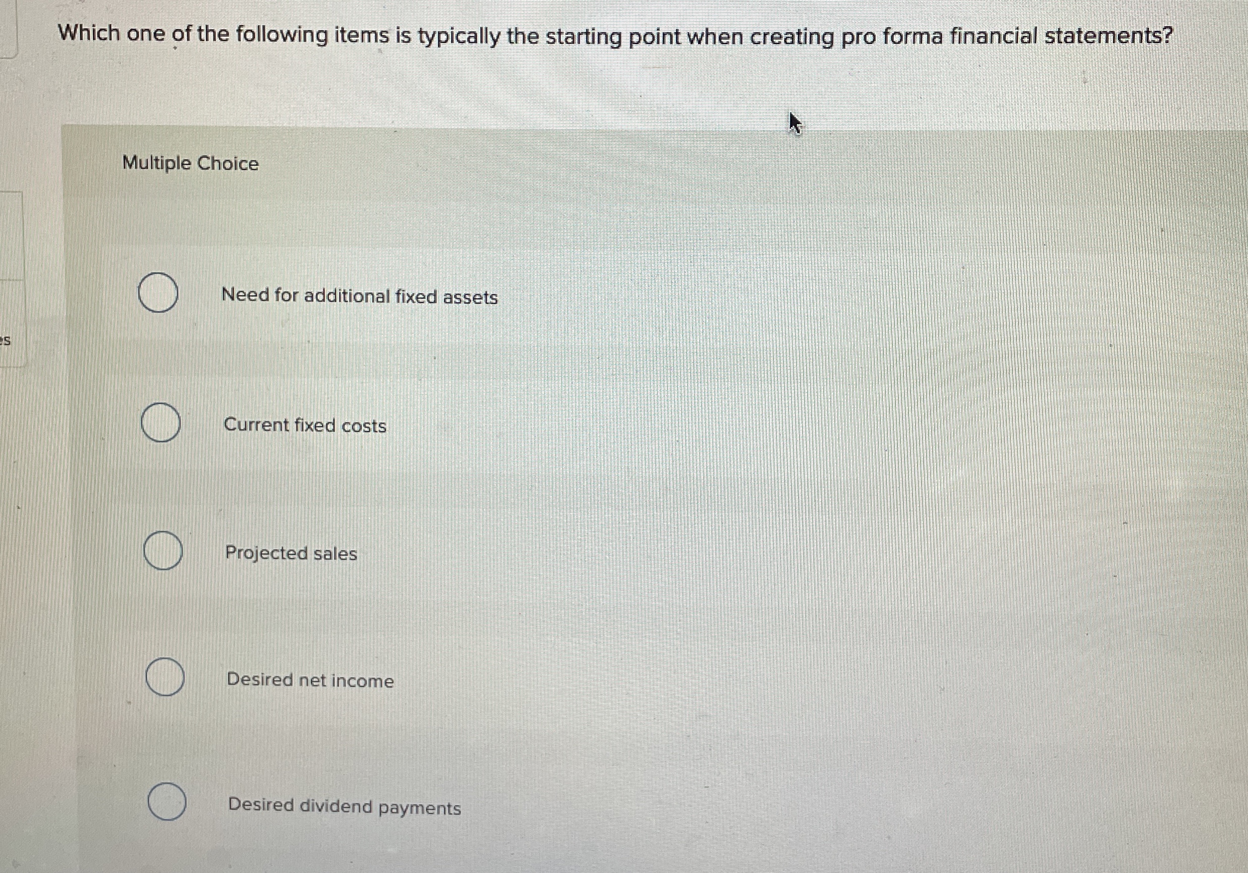 Solved Which one of the following items is typically the | Chegg.com