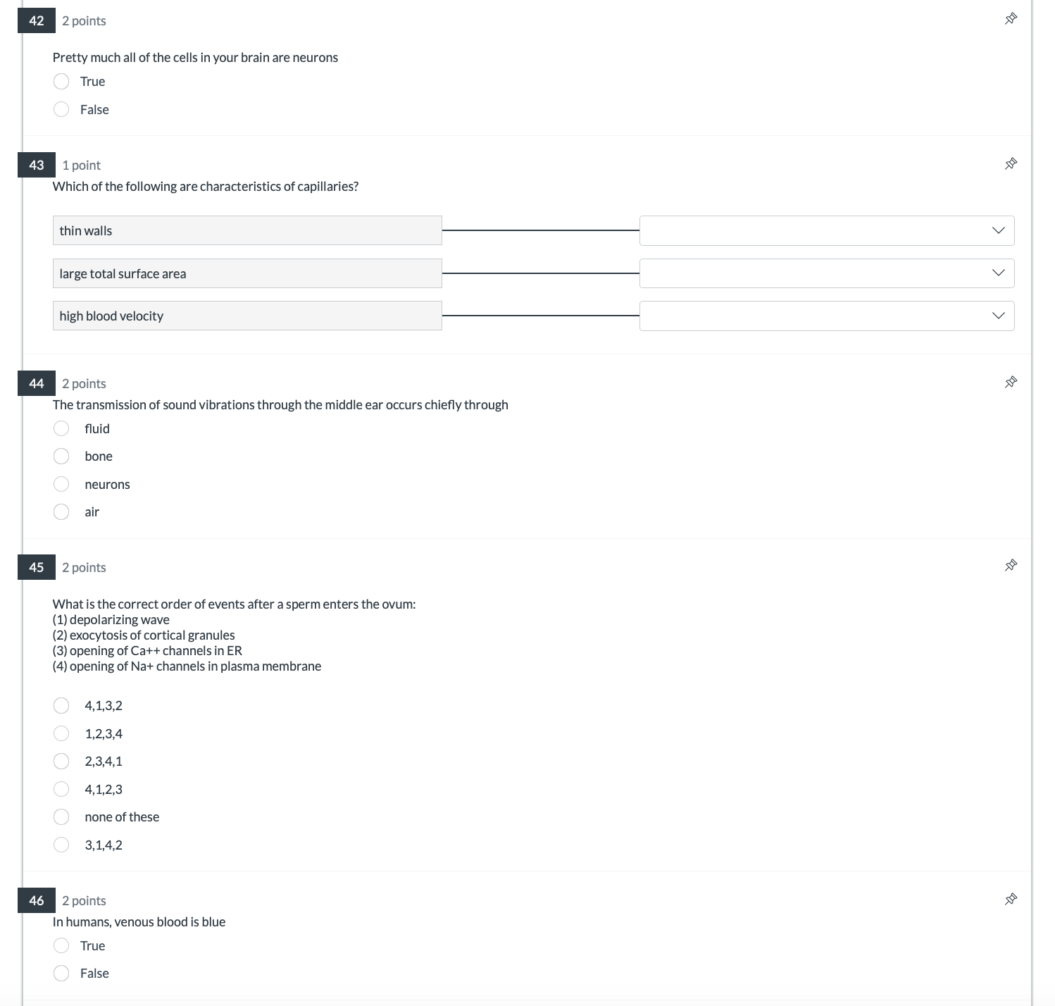 Solved What is the correct order of events after a sperm | Chegg.com