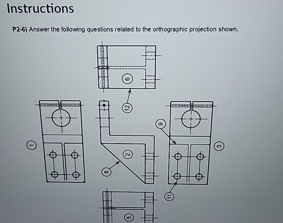 Solved InstructionsP2-6) ﻿Answer the following questions | Chegg.com