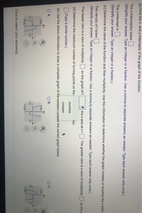 Solved Analyze the polynomial function f(x) = -2(x + 4%x - | Chegg.com