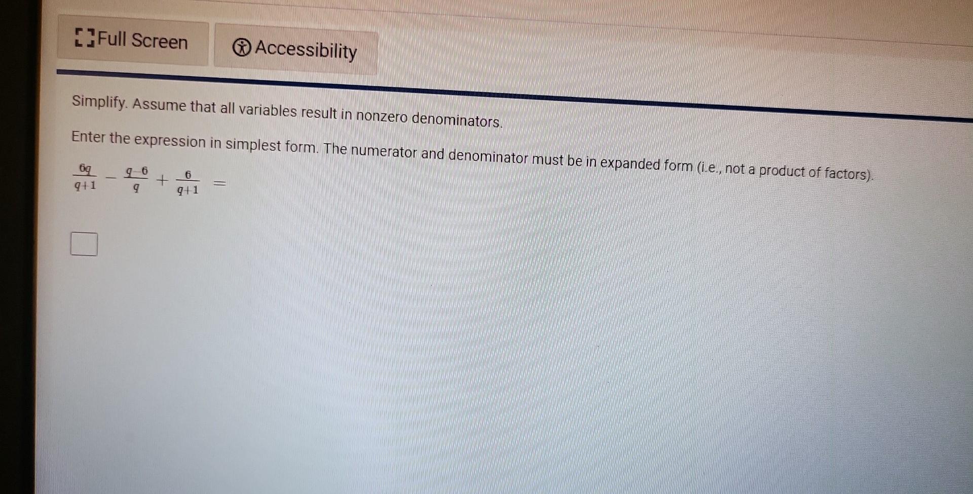 Solved Simplify. Assume That All Variables Result In Nonzero 