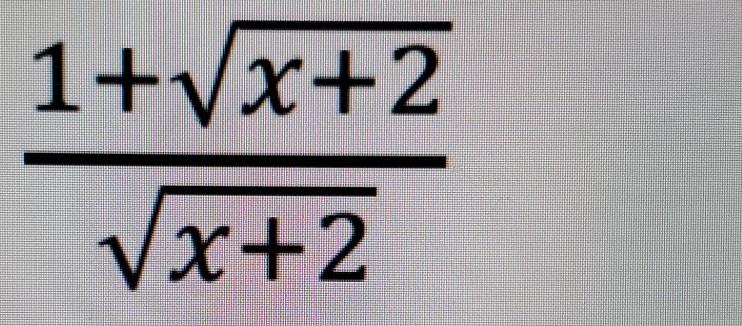 Solved 1+vx+2 Vx+2 | Chegg.com