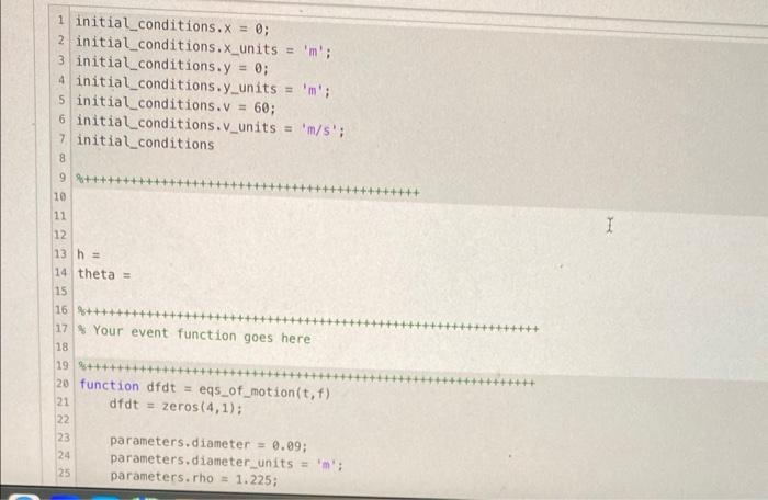 Solved Hello I Really Need Help With This Matlab Question 8217