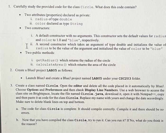 Solved b. Constructors: constructors are methods that are | Chegg.com