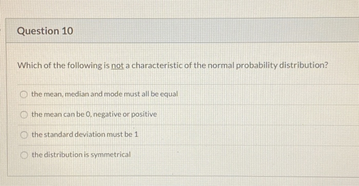 Solved Question 10 Which of the following is not a | Chegg.com