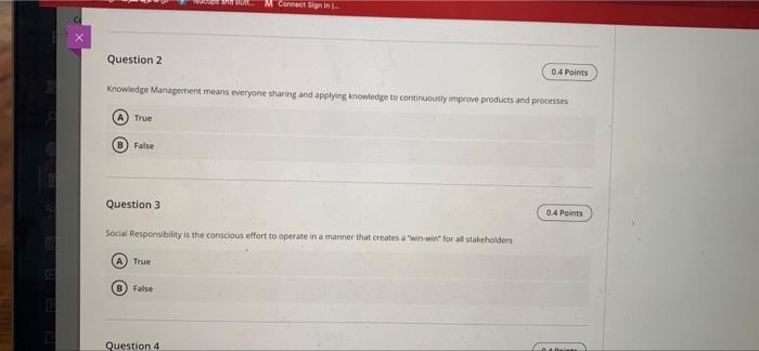 Solved Question 2 04 Pit Knowledge Management are sharing | Chegg.com