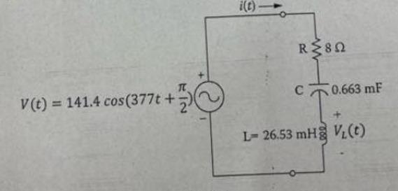 Solved In the alternating current circuit shown, find the | Chegg.com