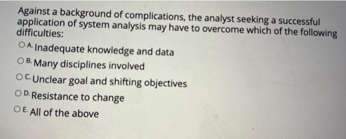 Solved Formulating A Good Problem Statement Involves 5 0545