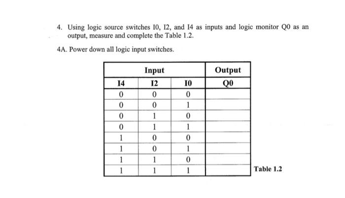 Solved 1. Connect the 2 input AND gate circuit as shown in | Chegg.com
