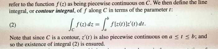 Solved 2. Evaluate each of the following contour integrals | Chegg.com