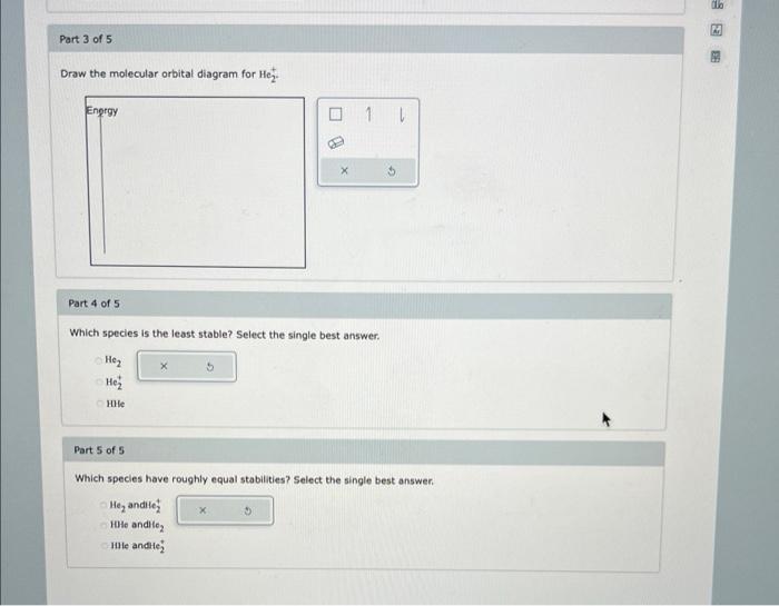 Solved Consider He2, HHe, and He2+, and compare their | Chegg.com