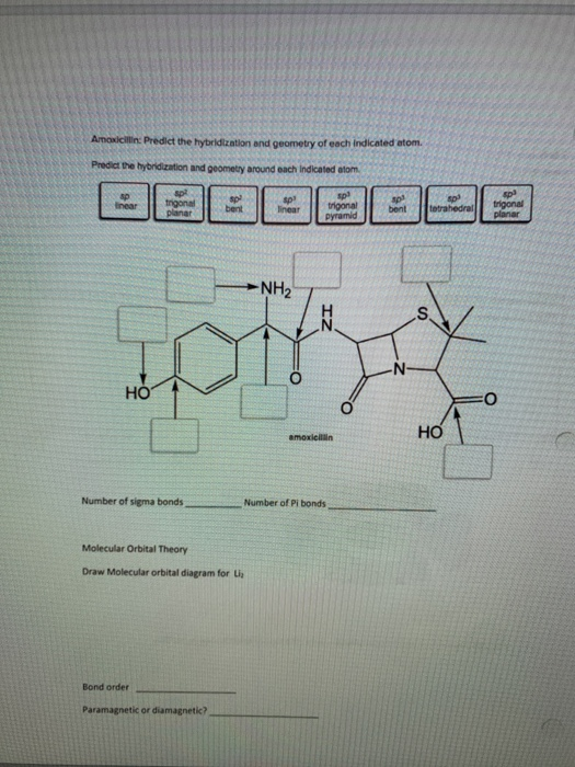 Solved Chem 1411: Valence Bond Theory Worksheet CIFS 1. Draw | Chegg.com
