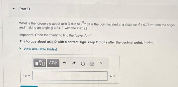 Solved A force F is applied to an object trying to make the | Chegg.com