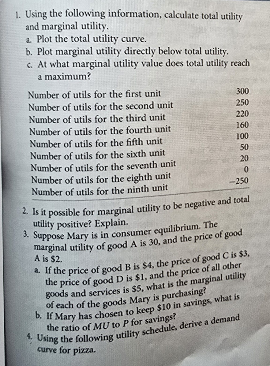 Solved Using the following information, calculate total | Chegg.com