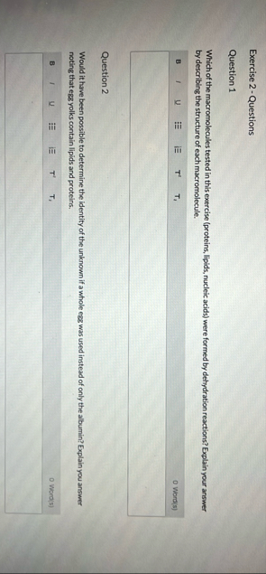 Solved Exercise 2-QuestionsQuestion 1Which of the | Chegg.com