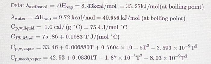 Solved D4. A partial condenser takes vapor leaving the top | Chegg.com