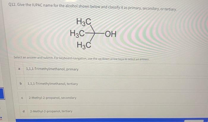 Solved Q13. Which of the following compounds has the highest | Chegg.com